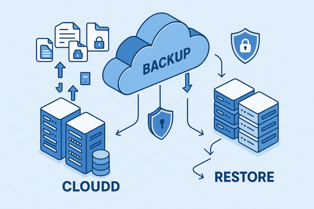 Backup and Restore Data in Cloud Hosting