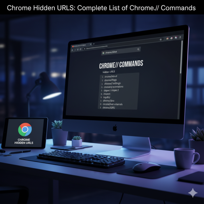 Chrome Hidden URLs: Complete List of Chrome:// Commands